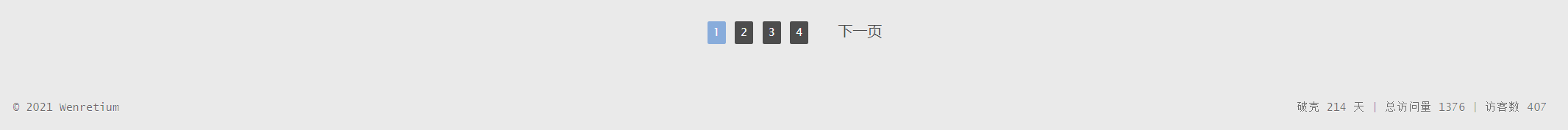 2021年报 | Wenretium's Space